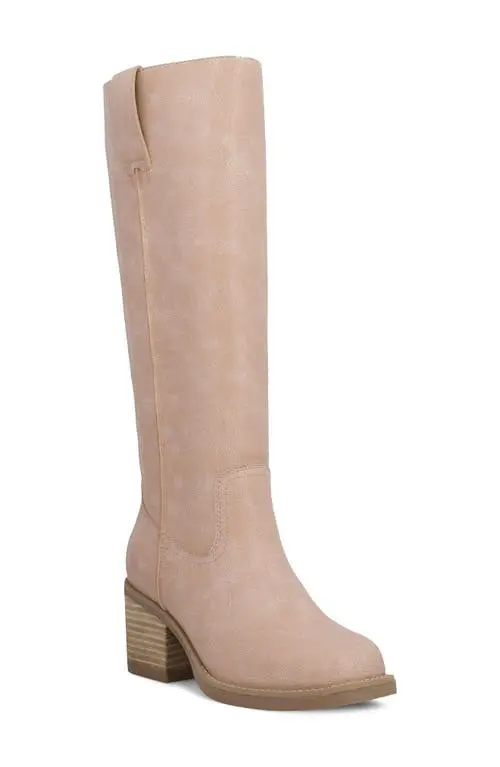 Mia Erick Faux Leather Knee High Boot
