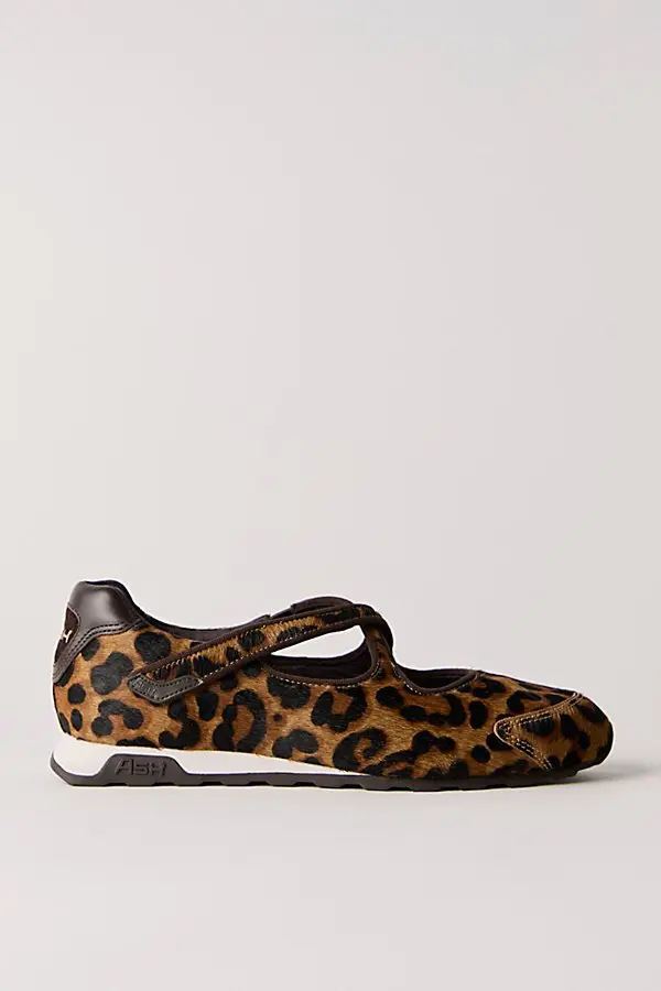 Ash Kore Animal-print Mary Jane Sneakers