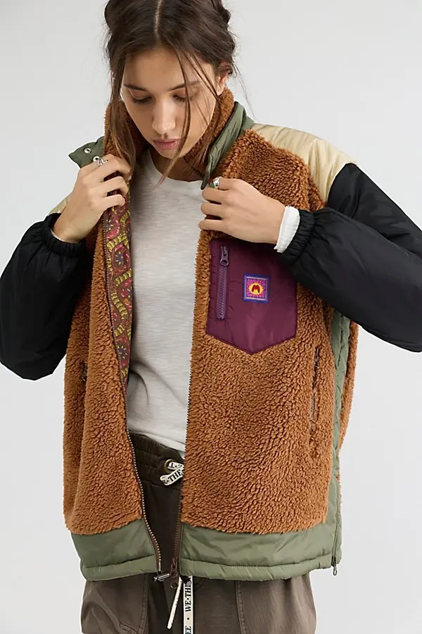 MOTHER The Teddy Zip-up