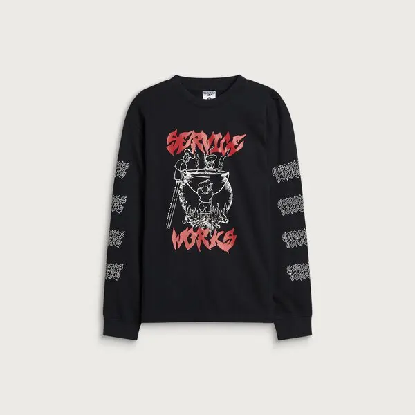 SERVICE WORKS Boiling Point Ls T-shirt