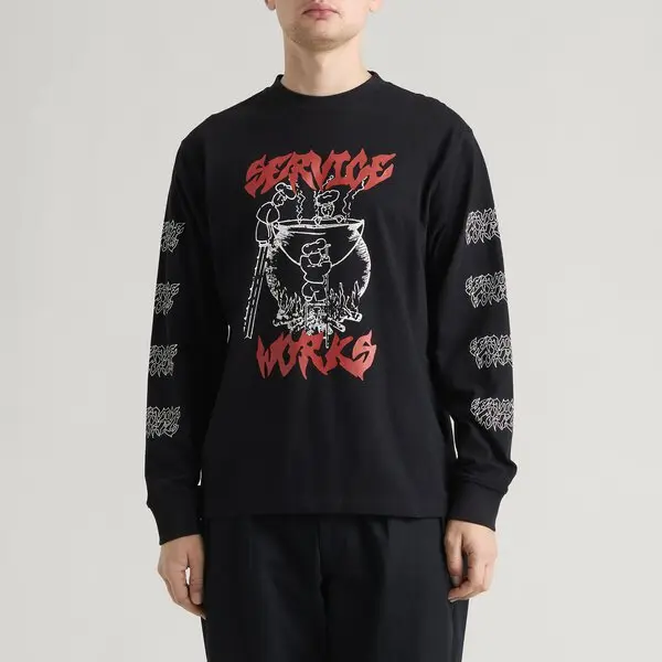 SERVICE WORKS Boiling Point Ls T-shirt