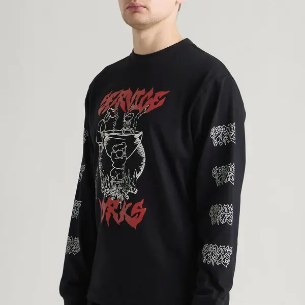 SERVICE WORKS Boiling Point Ls T-shirt