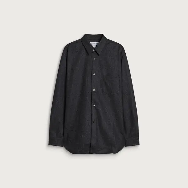 Comme Des Garçons Wool Nylon Flannel Shirt