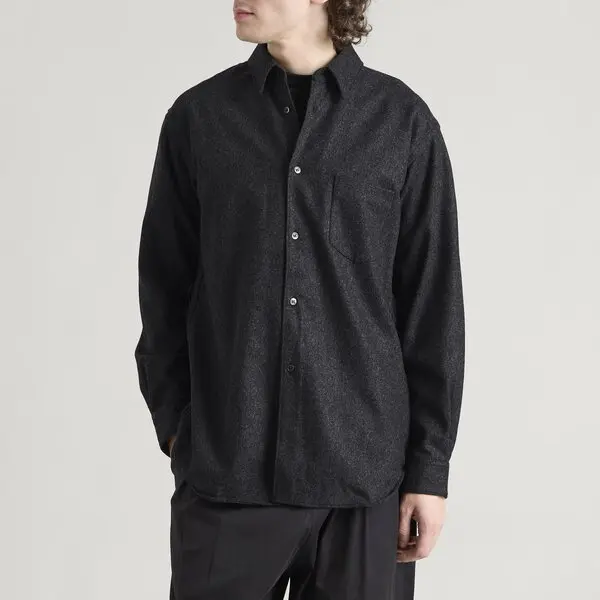 Comme Des Garçons Wool Nylon Flannel Shirt