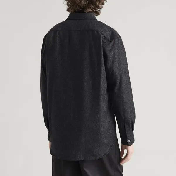Comme Des Garçons Wool Nylon Flannel Shirt