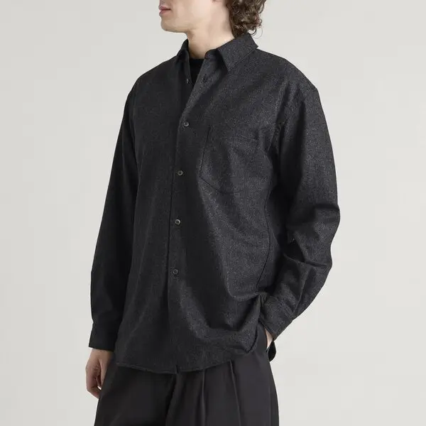 Comme Des Garçons Wool Nylon Flannel Shirt