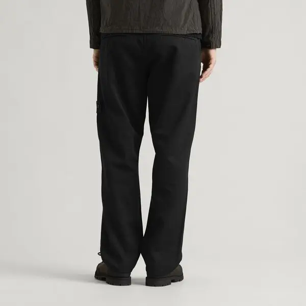 Stone Island Ghost Raw Hand Wool Cotton Gabardine-tc Trouser