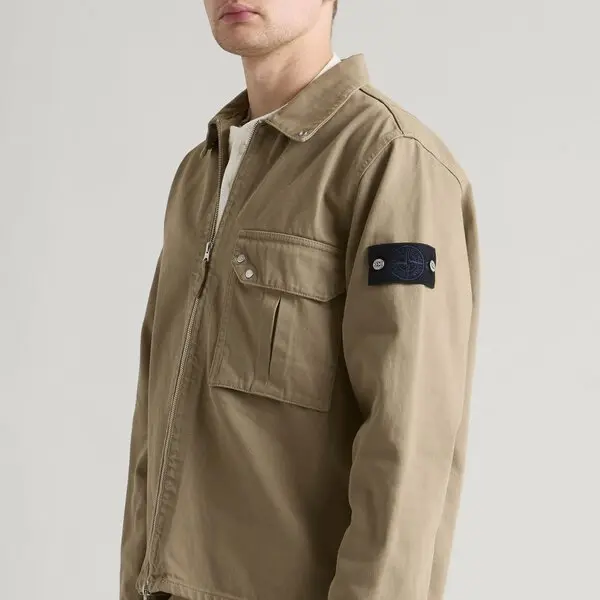 Stone Island Rinsed Denim Overshirt