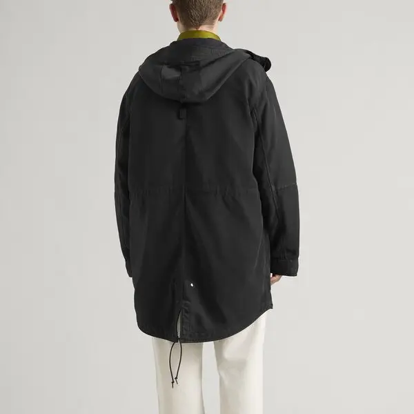 Stone Island Dense Oxford Nylon-tc Parka Jacket