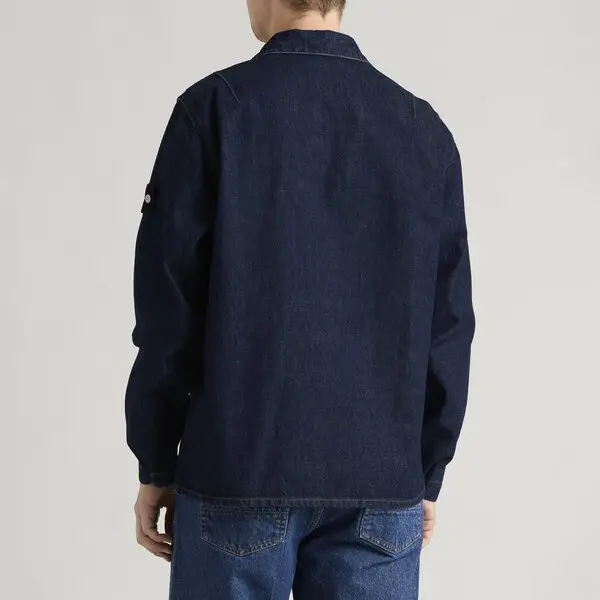 Stone Island Rinsed Denim Overshirt