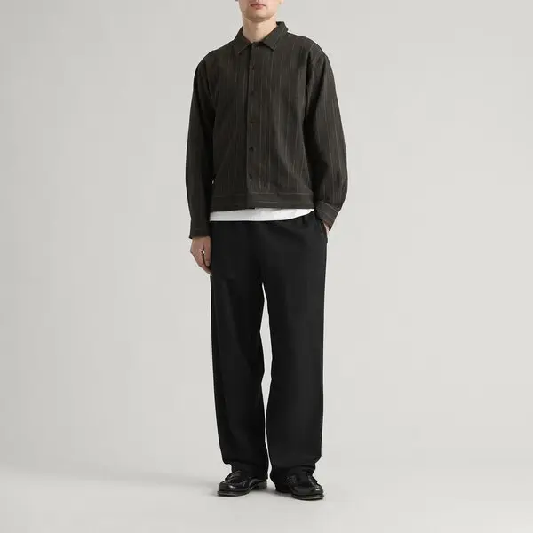 Nn07 Reed Yarn Dyed Stripe Overshirt