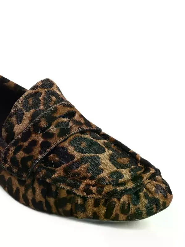 BIBI LOU Lyra Leopard-print Loafers