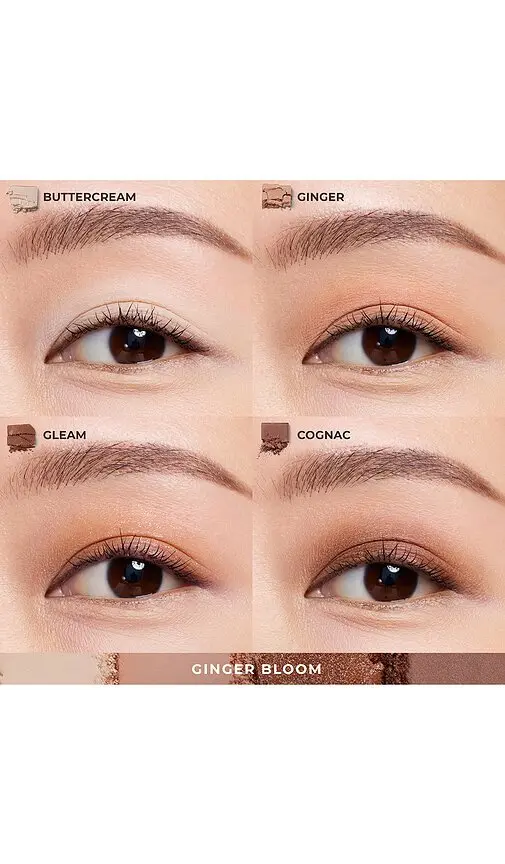 Laura Mercier Caviar Eyeshadow Quad In Ginger Bloom - Ginger Blom