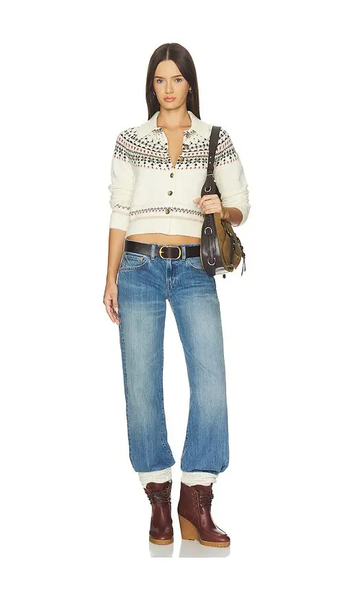 Isabel Marant Étoile Zoe Cardigan In Cream