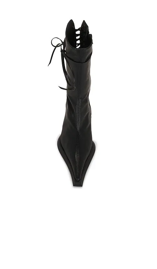 MIISTA Shelley Back Lace Boots - Black