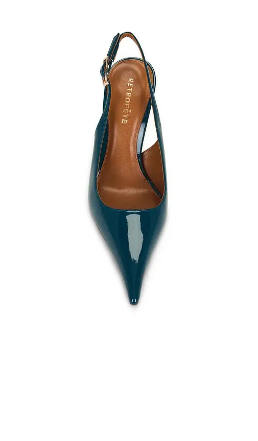 Retrofete Carrie Slingback Pump In Blue