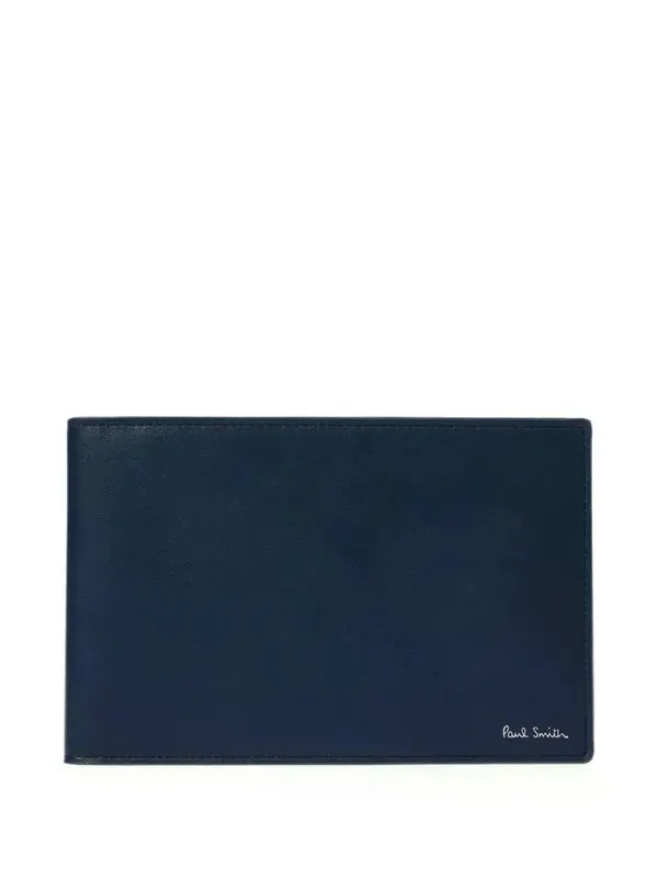 Paul Smith Navy 'london And Paris Travel' Wallet - Blue