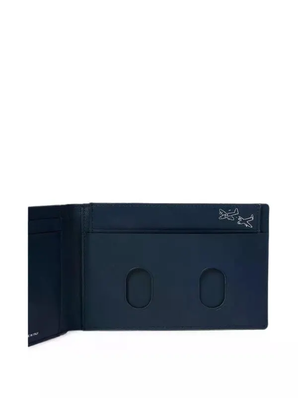 Paul Smith Navy 'london And Paris Travel' Wallet