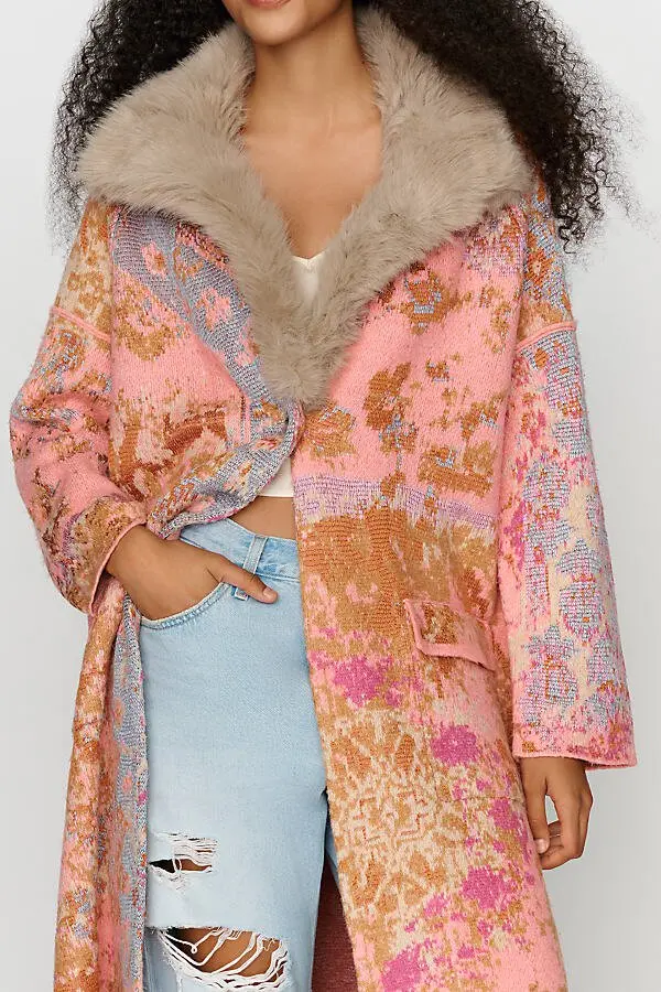 Anthropologie Collared Duster Cardigan