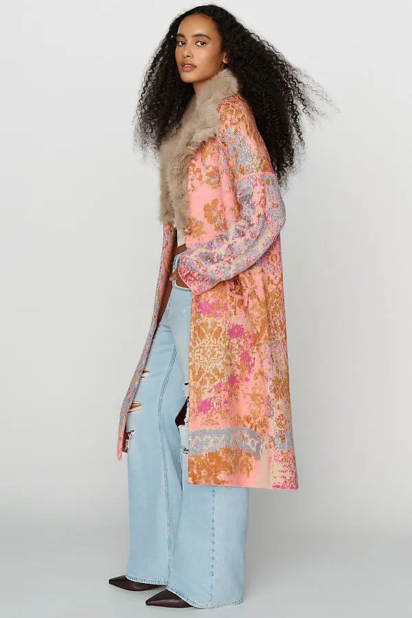 Anthropologie Collared Duster Cardigan