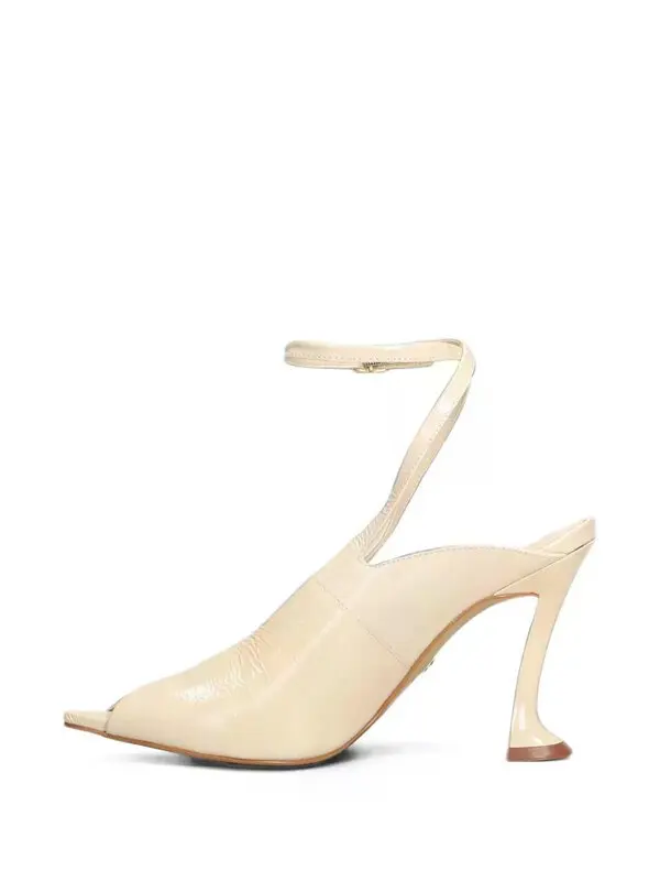 ANDREA CARRANO Silhoutte Peep-toe Sandals