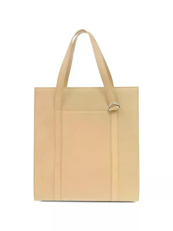 Cartier 2000-2026 Leather Cabochon Tote Bag - Neutrals