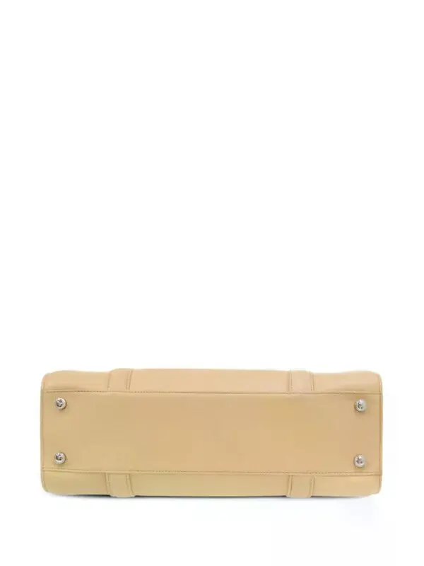 Cartier 2000-2026 Leather Cabochon Tote Bag - Neutrals