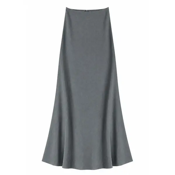 RAVE ON TREND Slip Skirt - Blue