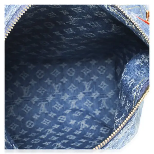 LOUIS VUITTON Monogram Denim Baggy Pm Nm - Blue