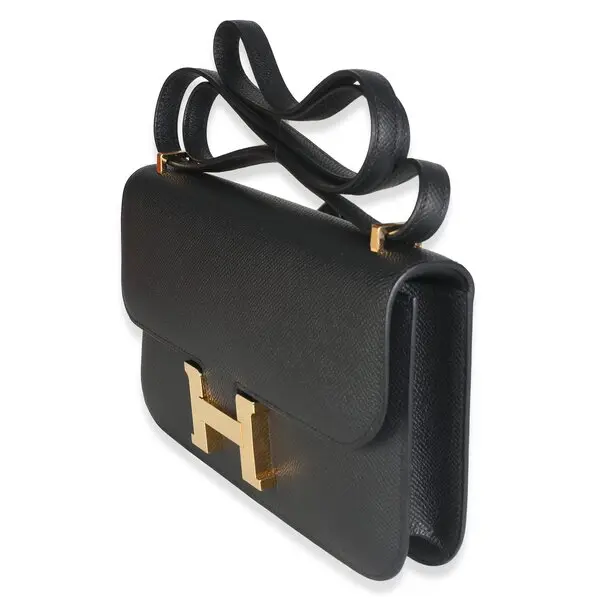 Hermès Epsom Constance 1-elan Ghw - Black