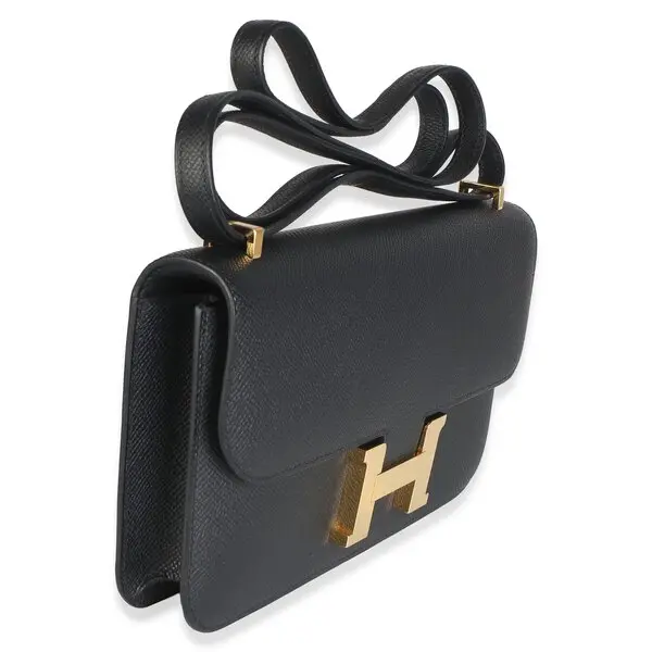 Hermès Epsom Constance 1-elan Ghw - Black