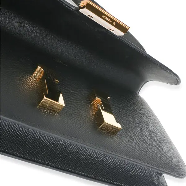 Hermès Epsom Constance 1-elan Ghw - Black