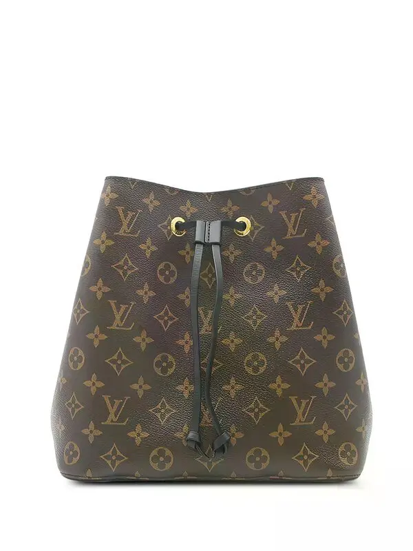 LOUIS VUITTON 2019 Monogram Neonoe Mm Bucket Bag - Brown