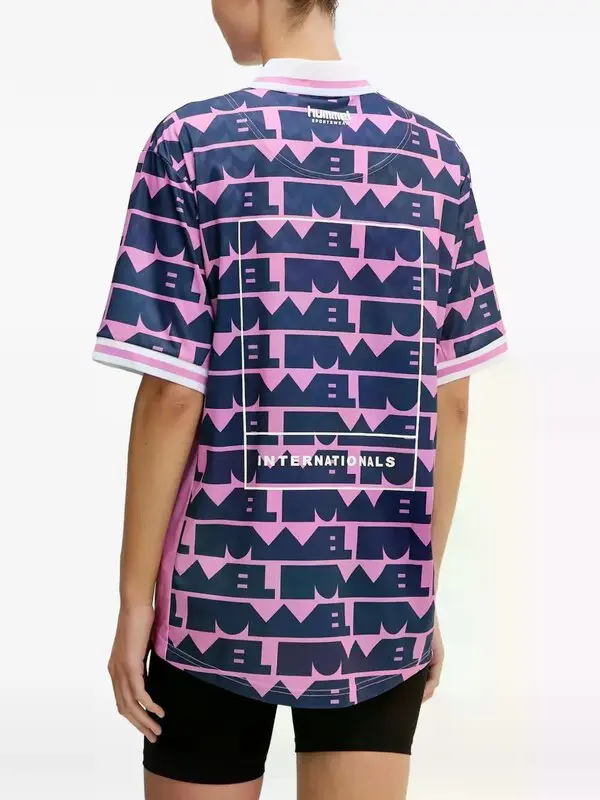 HUMMEL Love Loose Logo-print Short-sleeve T-shirt