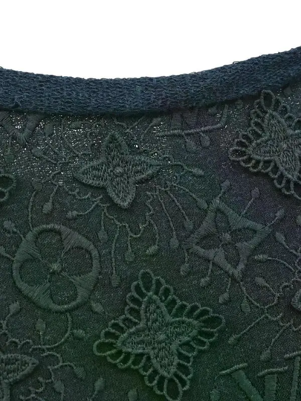 LOUIS VUITTON Monogram Short-sleeve Dress
