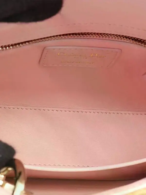 Dior 2000-2026 Mini Raffia Cannage Lady Satchel