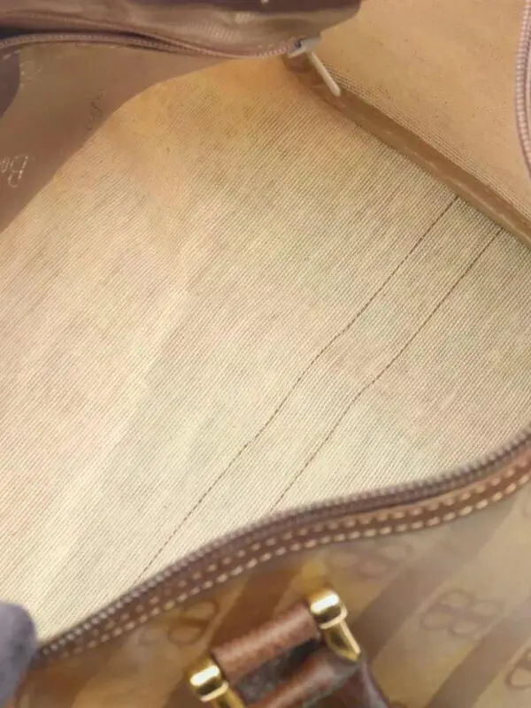 Balenciaga 20th Century Bb Monogram Coated Canvas Boston Bag