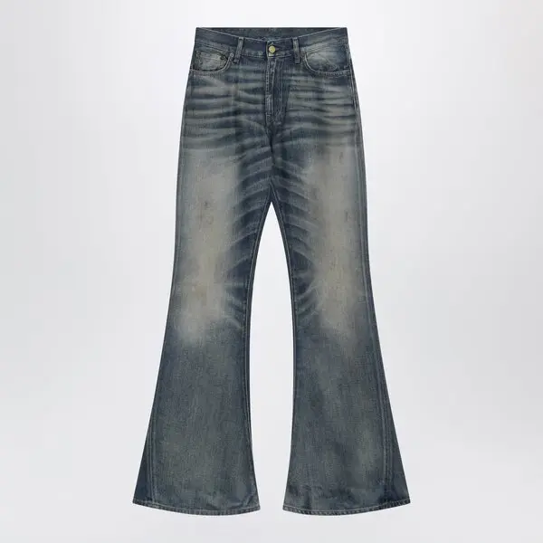 Acne Studios 2025f Jeans Mid In Cotton And Lyocell Denim - Blue