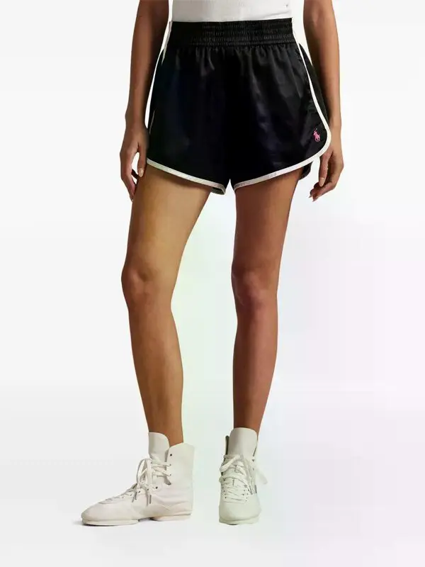 Polo Ralph Lauren Pink Poney Elasticated-trimmed Shorts