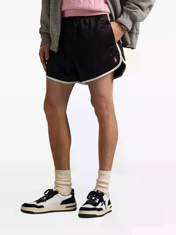 Polo Ralph Lauren Pink Poney Elasticated-trimmed Shorts