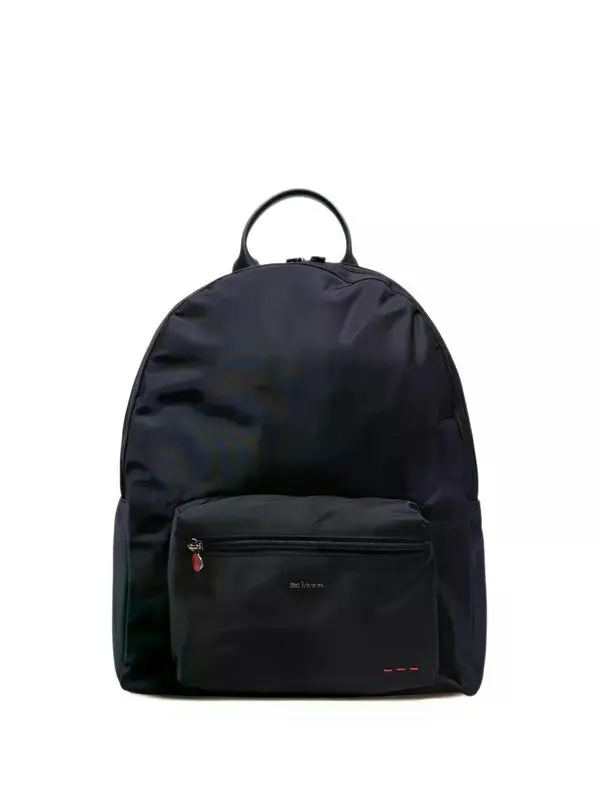 Kiton Logo-plaque Backpack - Blue