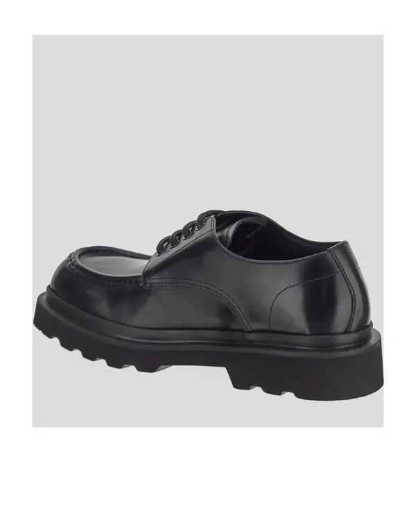 Dolce & Gabbana Dolce Gabbana Square Toe Lace-up Shoes