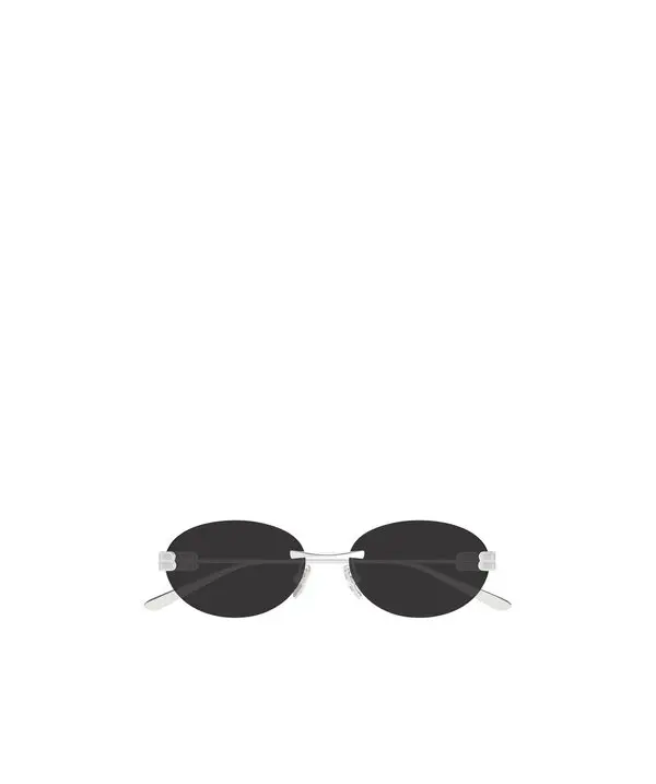 Balenciaga Gossip Bb Rimless Oval-frame Sunglasses