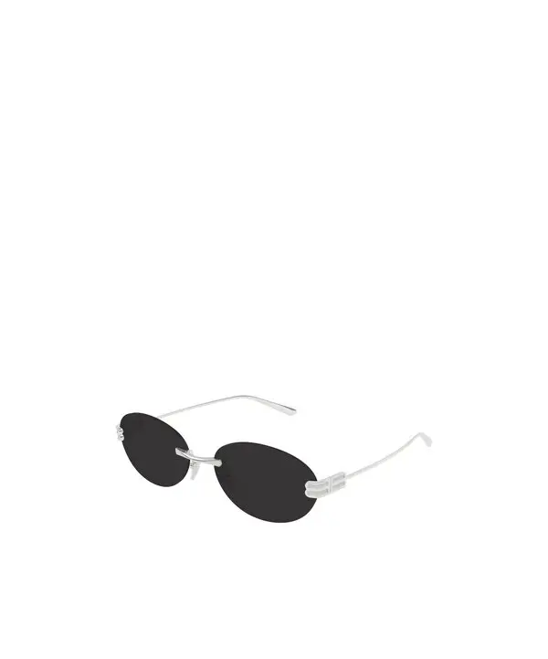 Balenciaga Gossip Bb Rimless Oval-frame Sunglasses