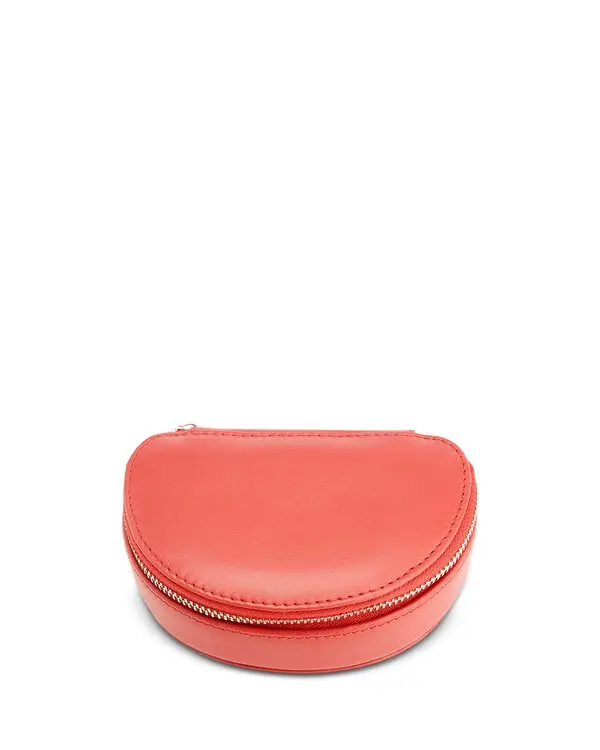 ROYCE NEW YORK Leather Travel Jewelry Case
