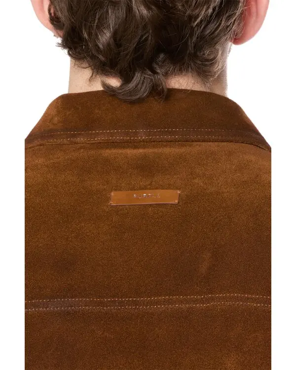 PURPLE BRAND Suede Carpenter Jacket