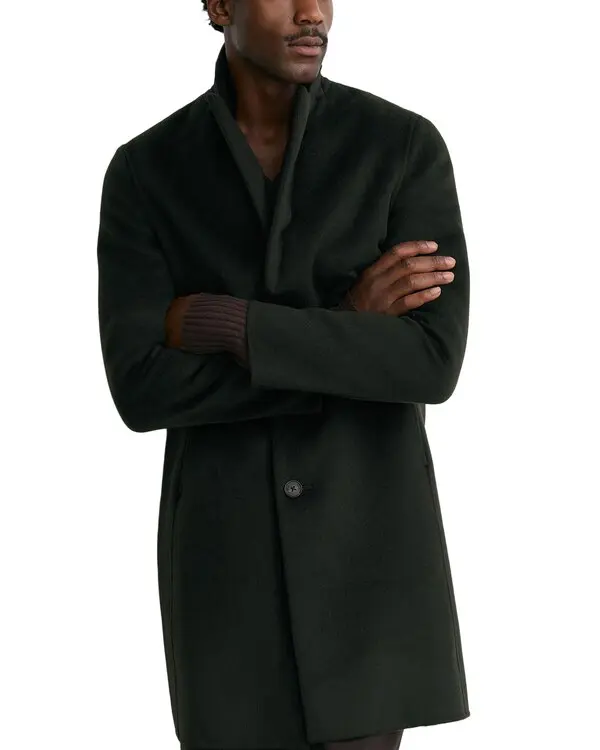REISS Knight Wool Blend Double Face Epsom Coat
