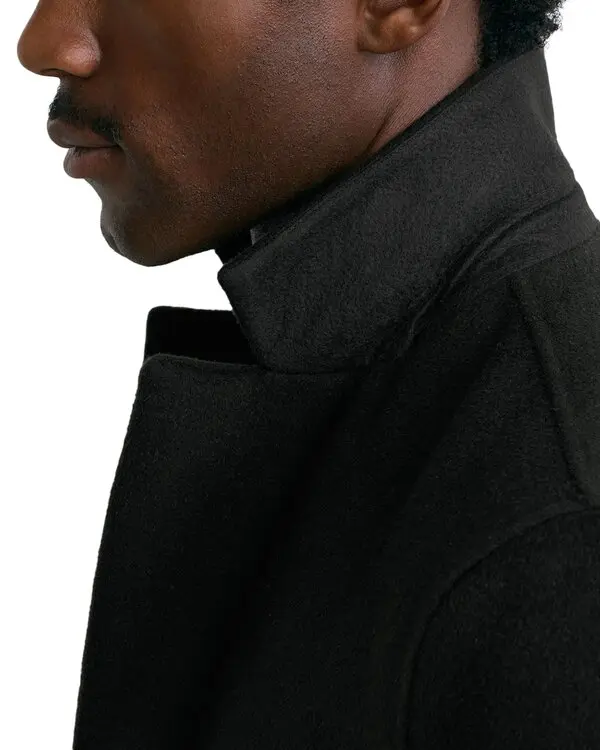 REISS Knight Wool Blend Double Face Epsom Coat
