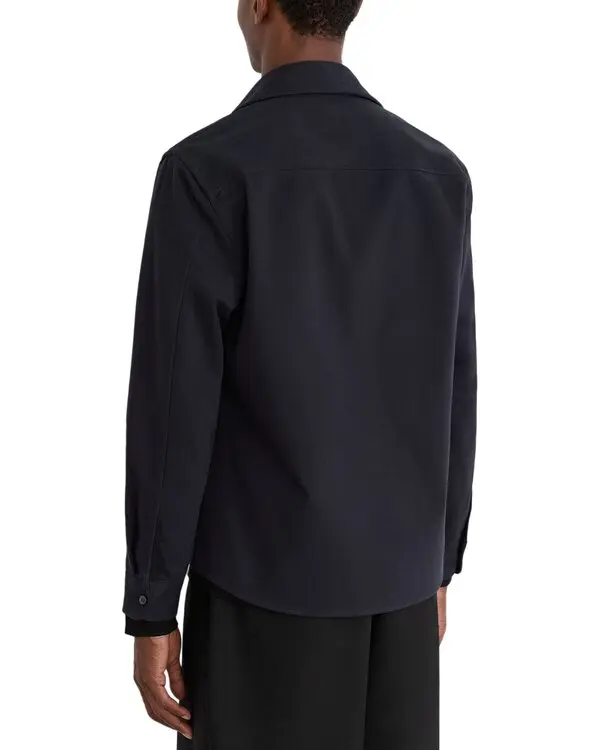 REISS Astra Cotton Twill Flap Pocket Shirt