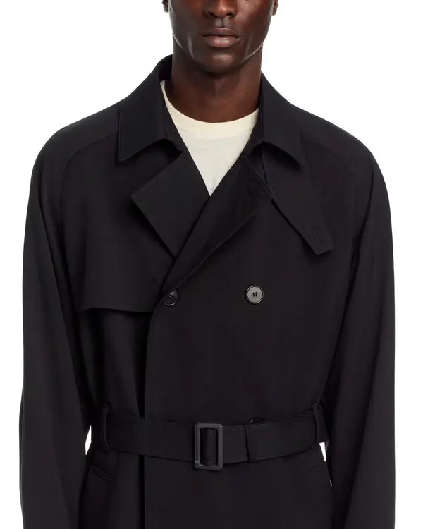 Hugo Moran Double Breasted Trench Coat